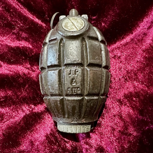 Antique and Military Curios: Ref: 4706 - Mills Grenade No. 36M MK1 J P ...