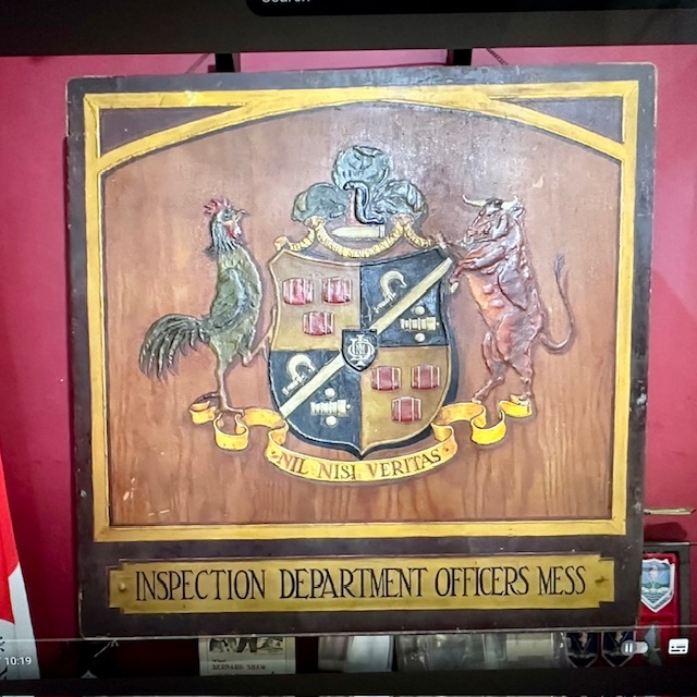 Armoury Antiques and Militaria: Ref: XXX - Unique Seaton Officers Mess ...