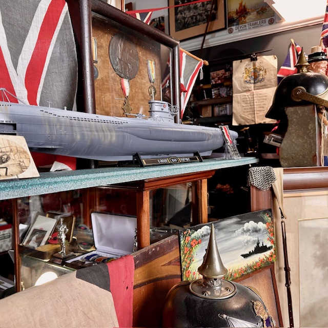 Armoury Antiques and Militaria: Ref: Large Model U-Boat 69 TVP VII on ...