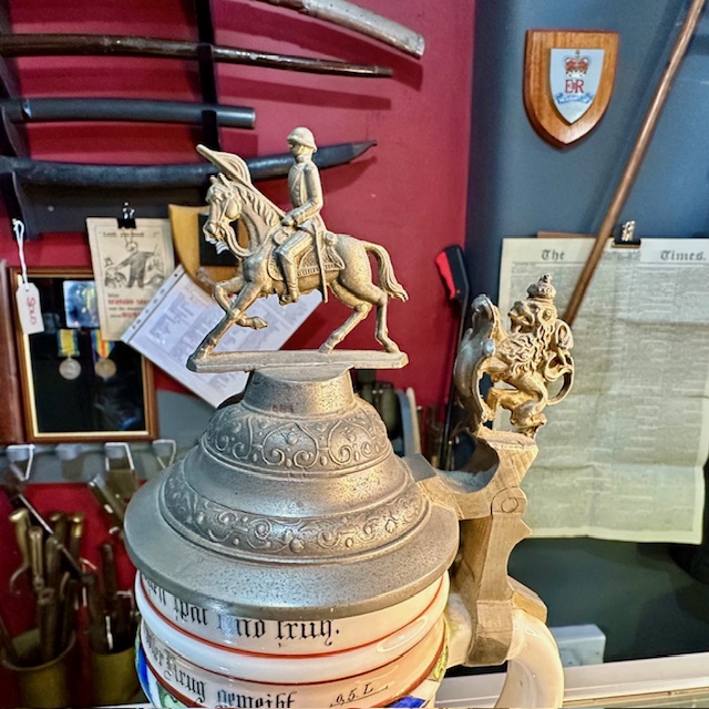 Antique and Military Curios: Ref: Prussian/ German Tankard.