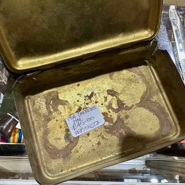 Armoury Antiques and Militaria: Ref: 5827 - WW1 Princess Mary Tin.