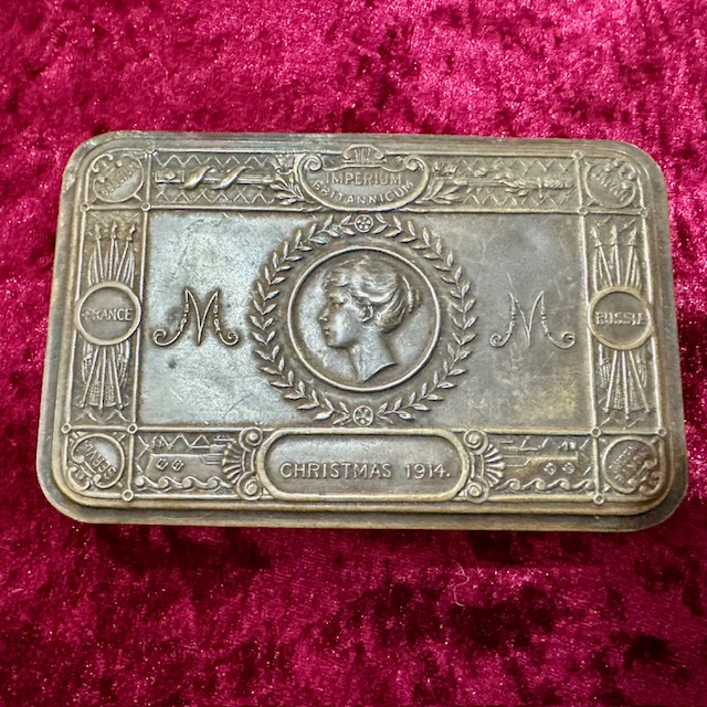 Armoury Antiques and Militaria: Ref: XXX - WW1 Princess Mary Tin and ...