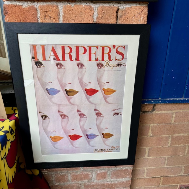 Armoury Antiques and Militaria: Ref: WW2 Professionally Framed Poster.