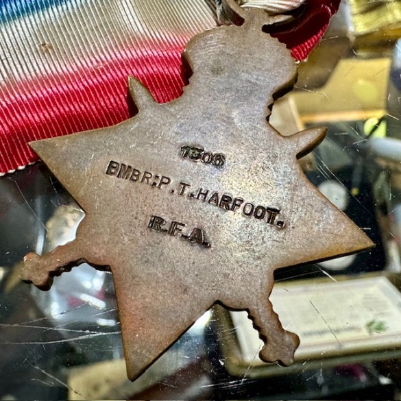 Armoury Antiques and Militaria: Ref: 6071 - WW1 1914/ 15 Star Medal.